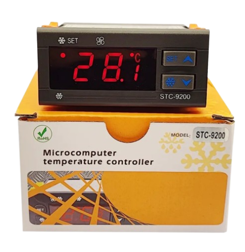 STC-9200 Refrigeration Defrost Fan Controller Freezer Electronic Thermostat 220V