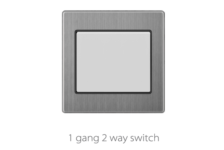 V3 Coffee-Stainless 1-4 Gang 2 Way - Modesy