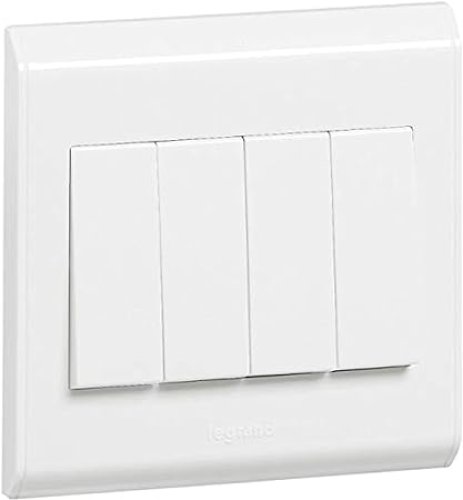 Legrand Belanko White 4 Gang - 2-Way