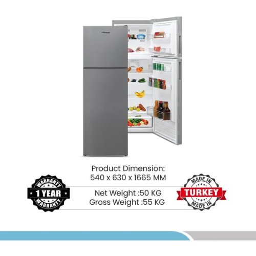 Bompani 300 Liter Top Mount Refrigerator – Frost Free Fridge Freezer ...
