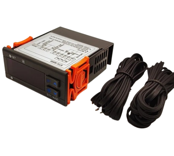 STC-9200 Refrigeration Defrost Fan Controller Freezer Electronic Thermostat 220V - Modesy