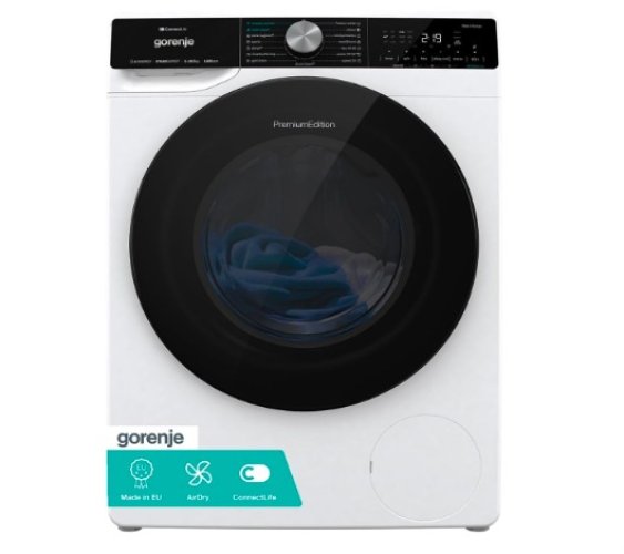 Gorenje 10.5 Kg Front Load Washing Machine with Inverter Motor, Wifi ...